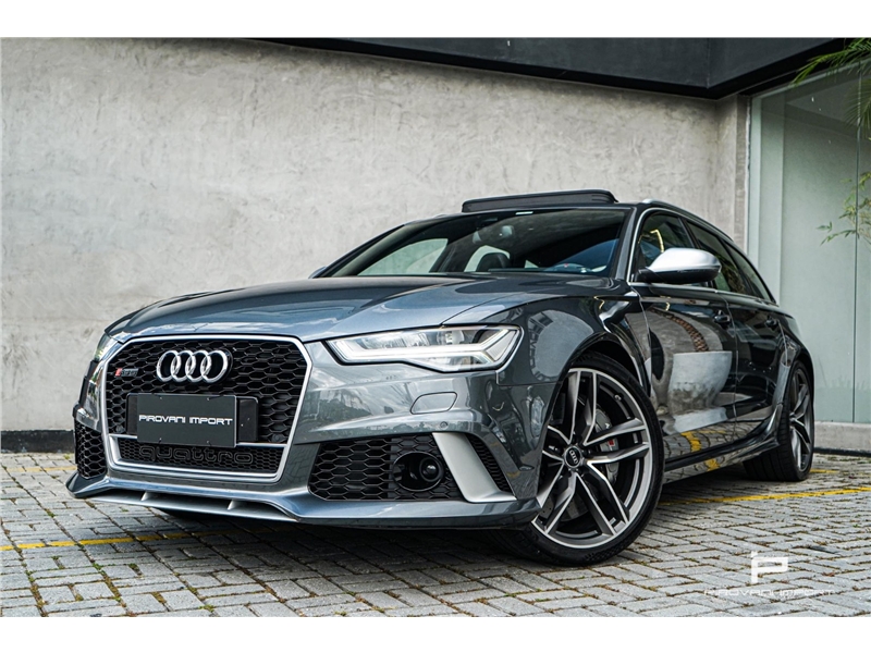 Pirovani Import: AUDI RS6 2016 - 4.0 AVANT V8 32V BI-TURBO GASOLINA 4P ...