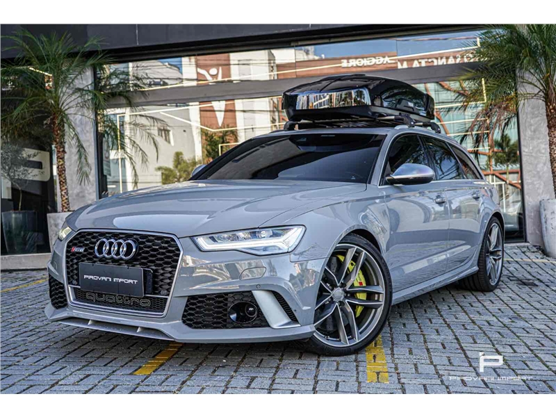 Pirovani Import: AUDI RS6 2016 - 4.0 AVANT V8 32V BI-TURBO GASOLINA 4P ...