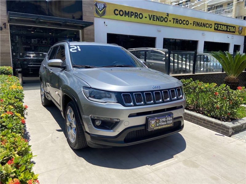 Vip Car: JEEP COMPASS 2021 - 2.0 16V FLEX LONGITUDE AUTOMÁTICO - R$ 113 ...