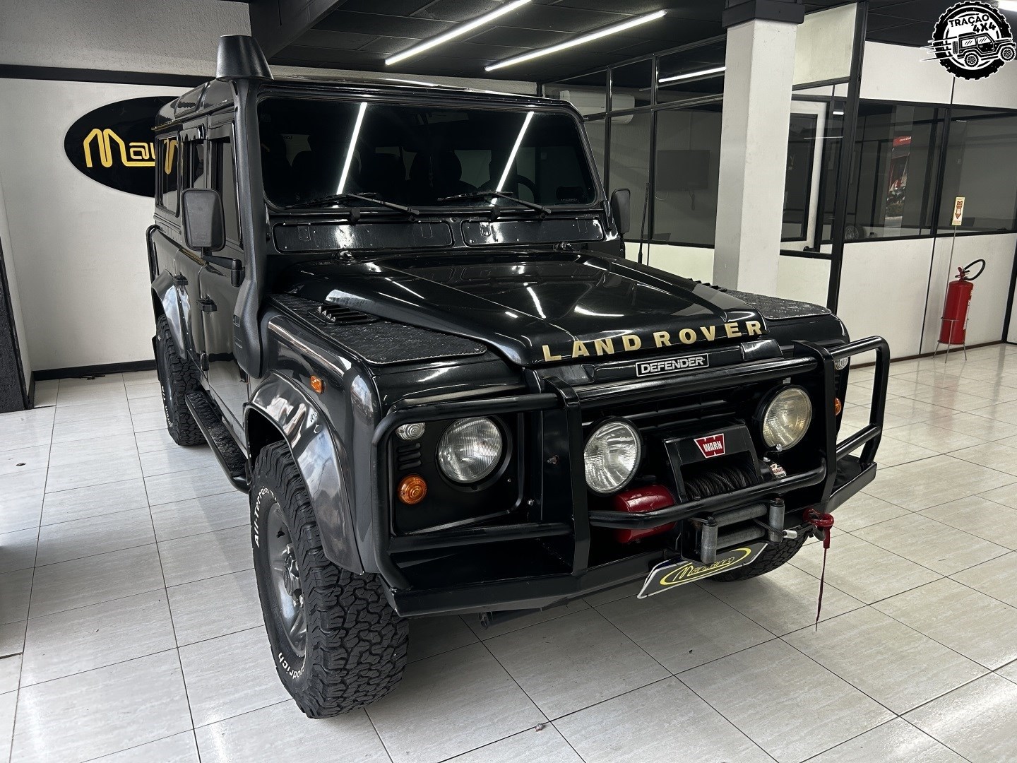 AM MARICA: LAND ROVER DEFENDER 2000 - 2.5 CSW 110 4X4 TURBO DIESEL 4P ...