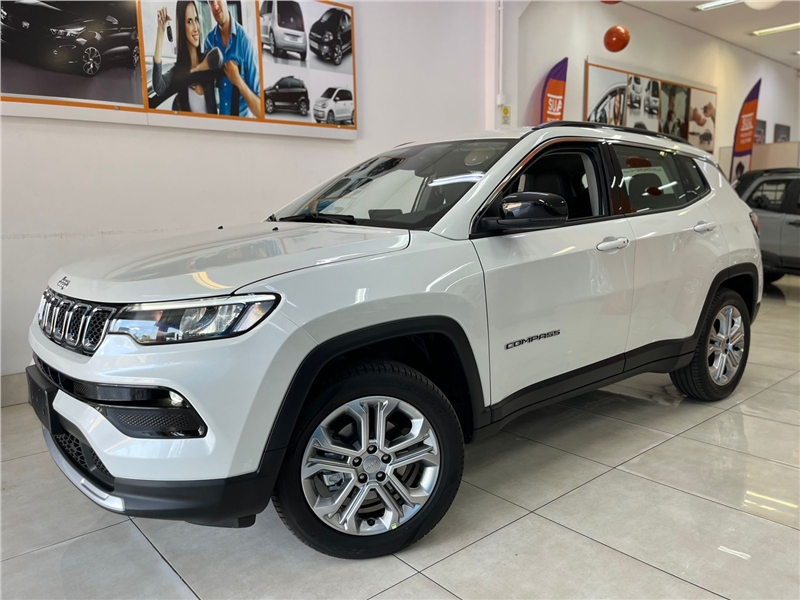 Zero Kilometro : JEEP COMPASS 2023 - 1.3 T270 TURBO FLEX LONGITUDE AT6 ...
