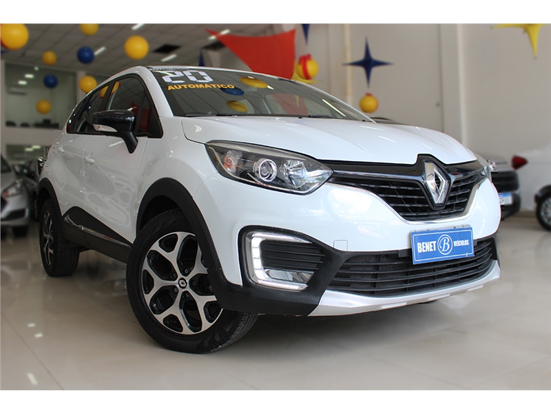 RENAULT CAPTUR 2020 - 2.0 16V HI-FLEX INTENSE AUTOMÁTICO | Benet Veiculos