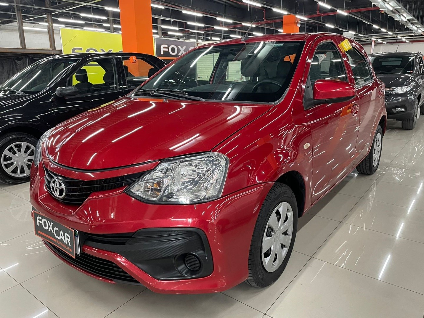 Fox Car Veiculos: TOYOTA ETIOS 2018 - 1.3 X 16V FLEX 4P MANUAL - R$ 54. ...