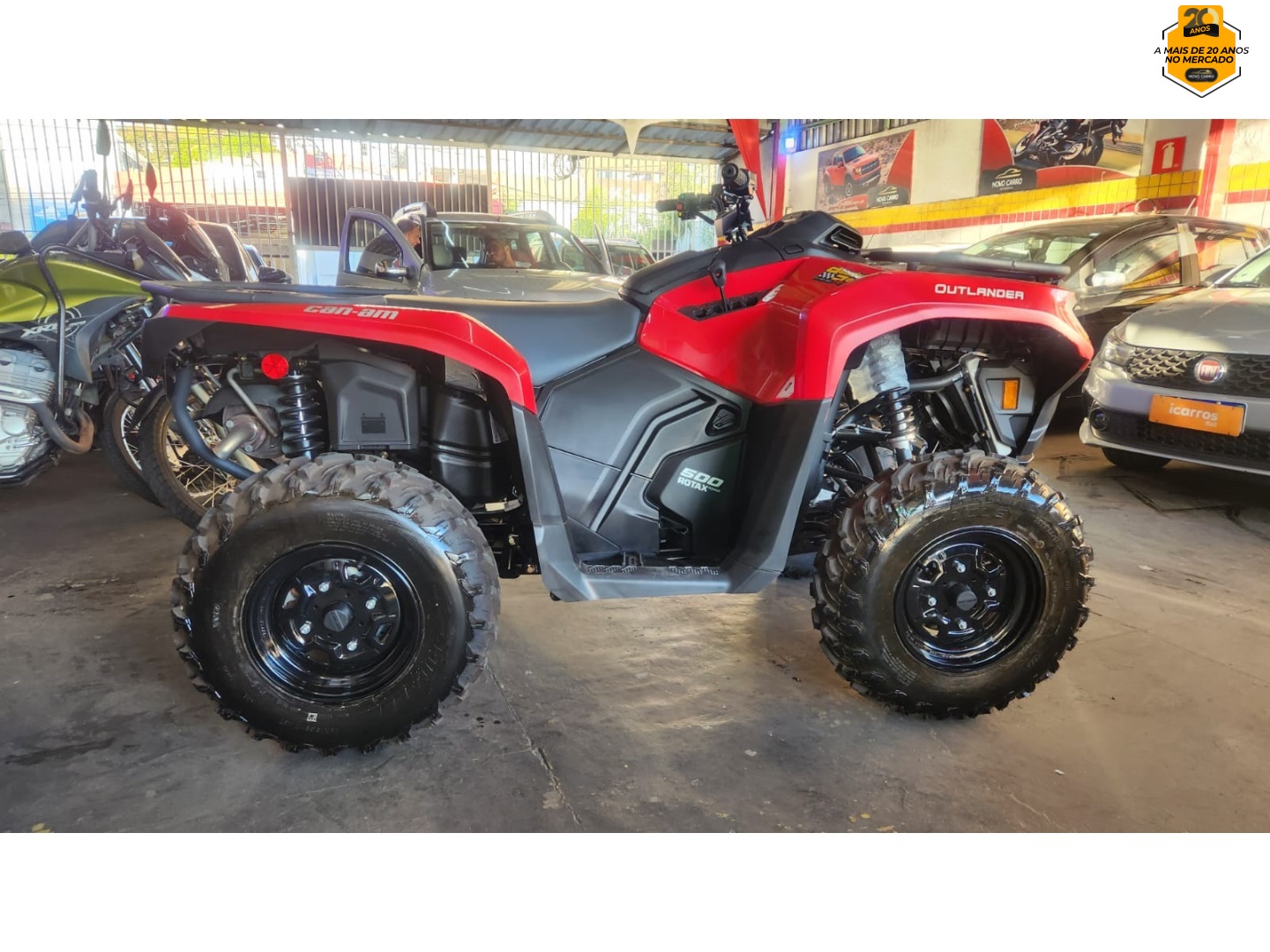 Novo Carro Automoveis: CAN-AM OUTLANDER L 500 4X2 2024 - OUTLANDER L ...