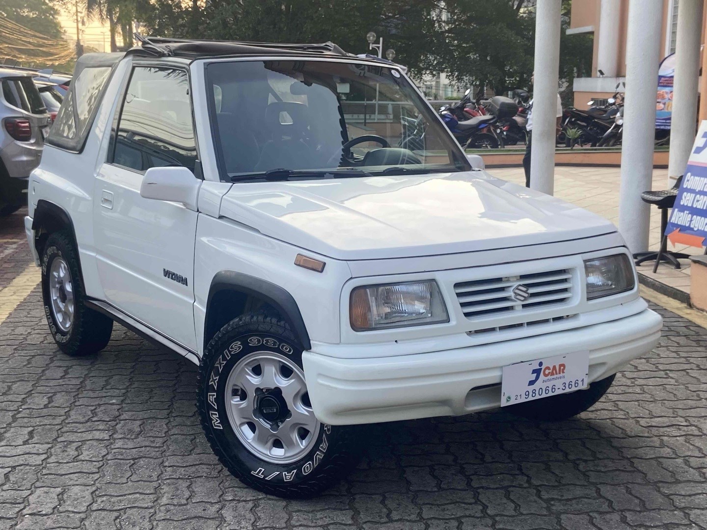 JCAR Automoveis: SUZUKI VITARA 1995 - 1.6 JLX CANVAS TOP 4X4 8V ...