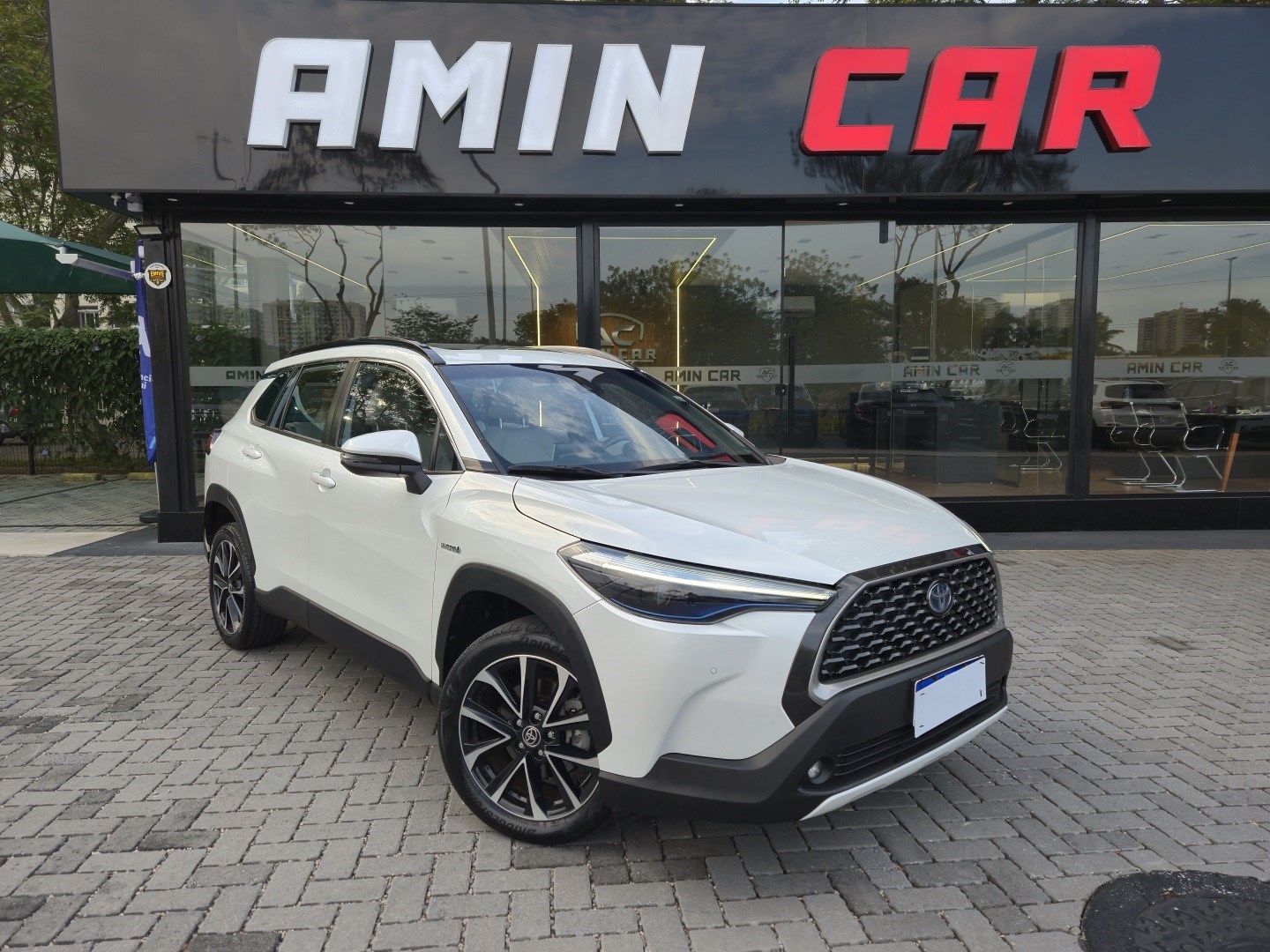 Amin Car : TOYOTA COROLLA CROSS 2023 - 1.8 VVT-I HYBRID FLEX XRX CVT - R$ 169.900,00